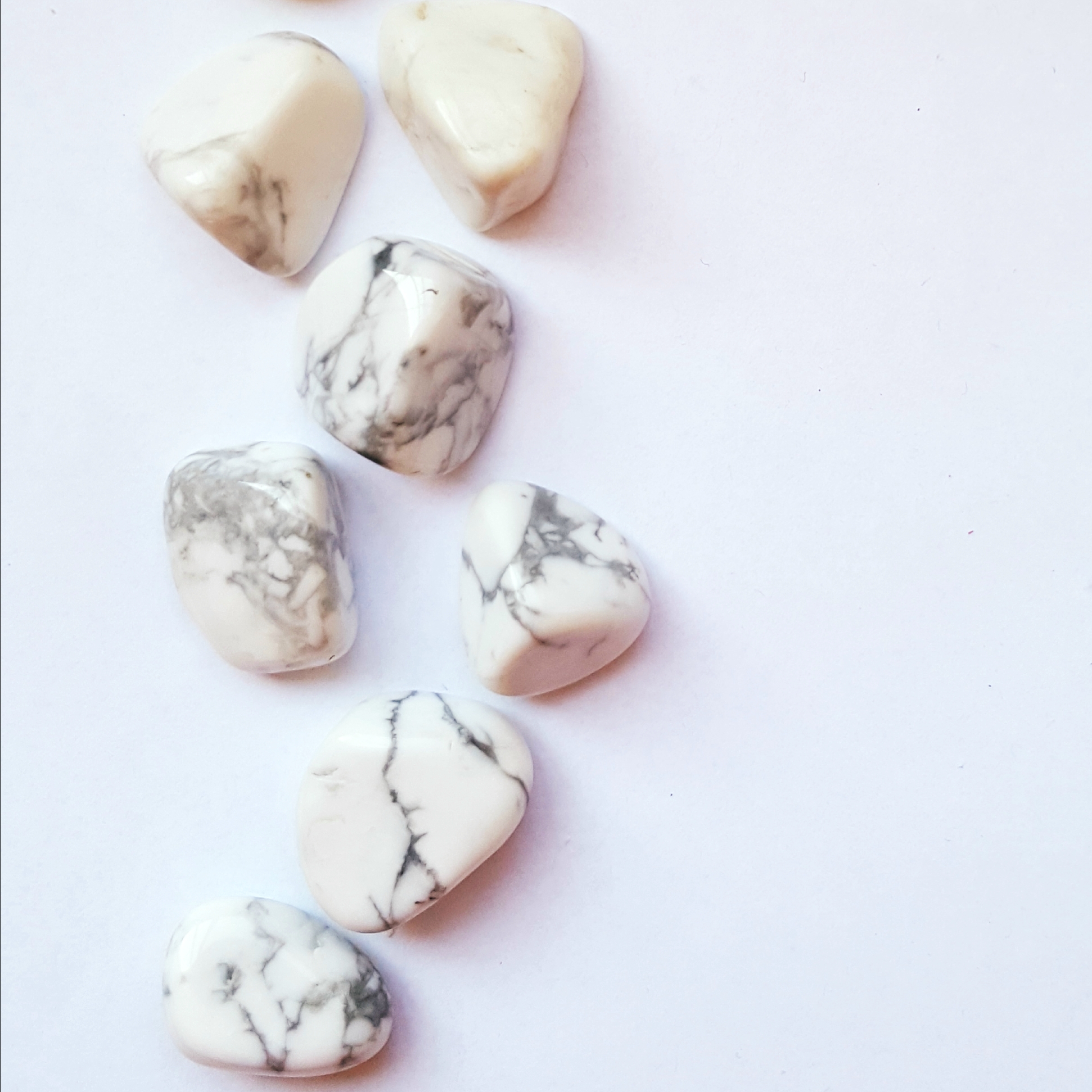 Howlite Tumble Stones - Everly After